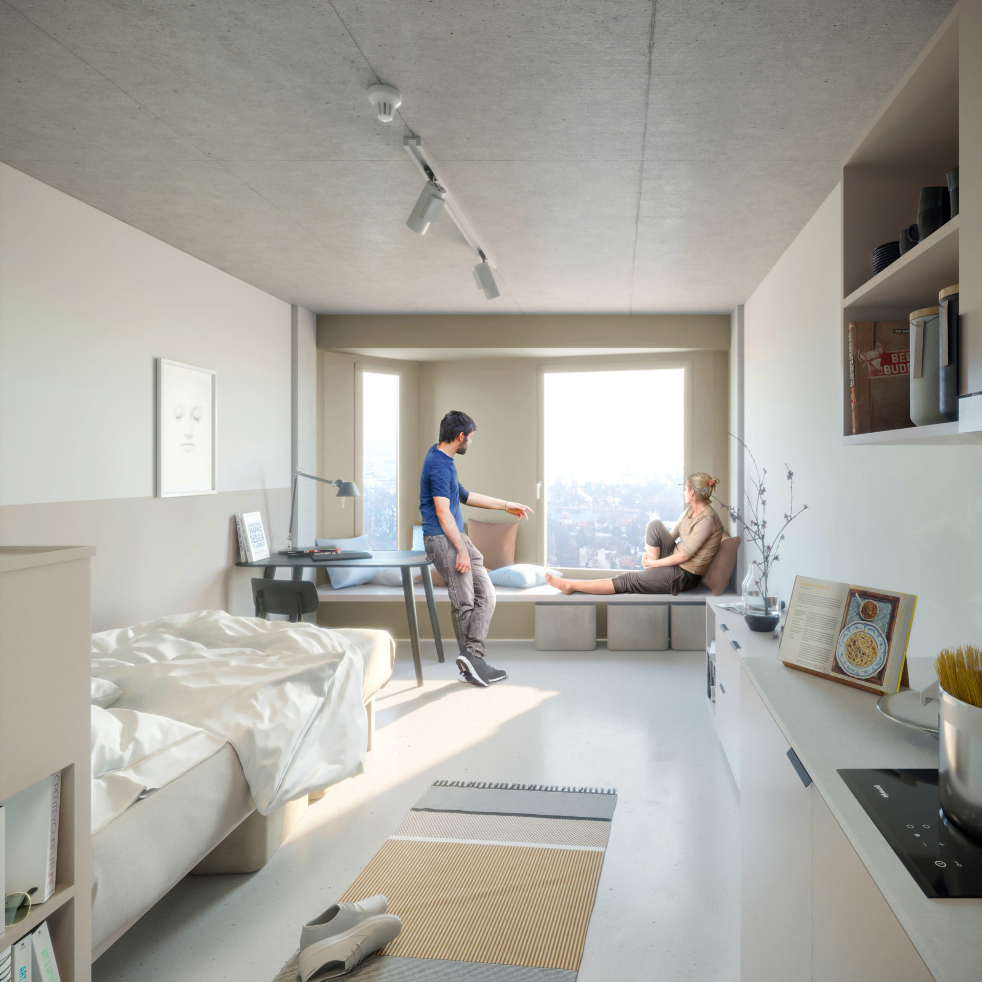 Studentenheim Wien: DC3 Tower lockt mit Ausblick - Wiener Bezirksblatt