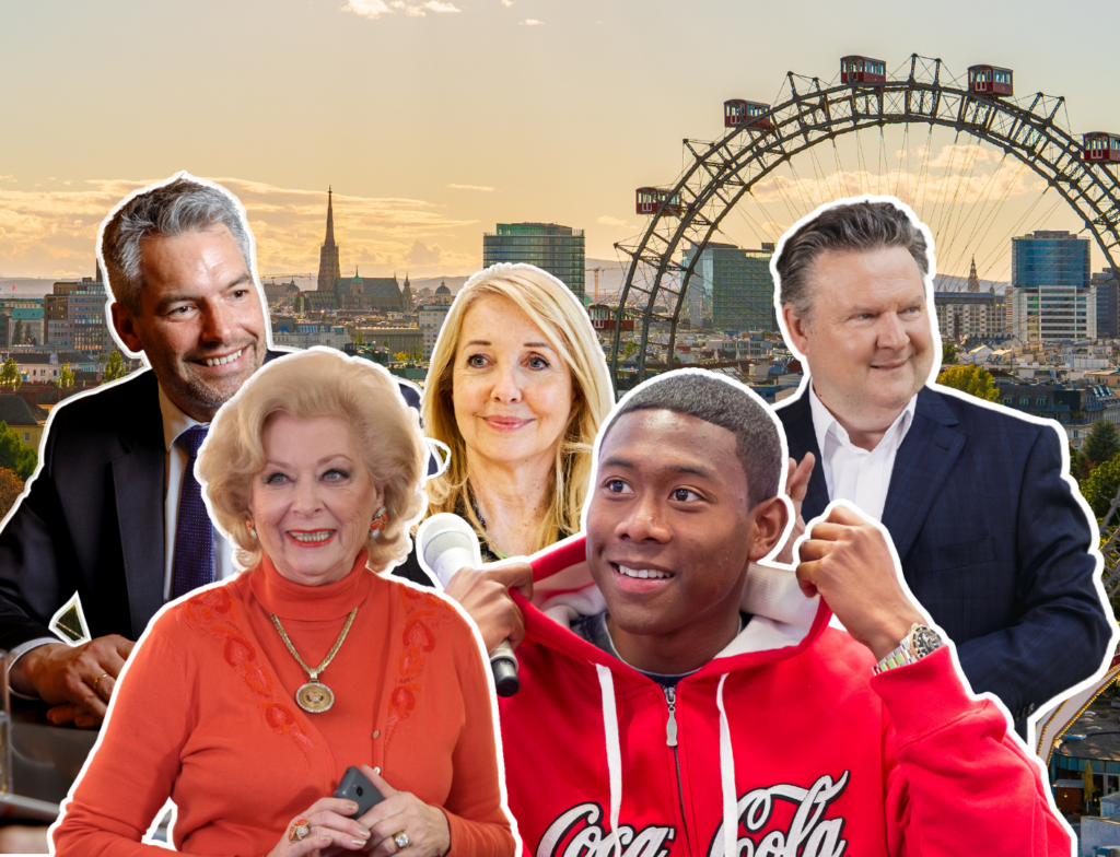Das sind die Top 200-Promis der Stadt: Plätze 1 bis 50 - Wiener ...