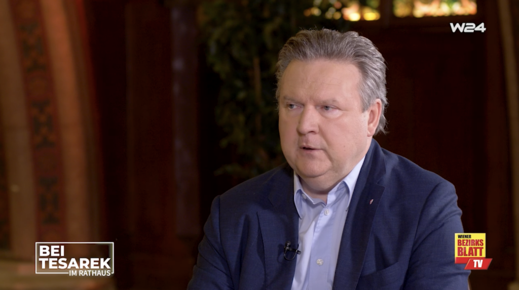 Bürgermeister Michael Ludwig "Bei Tesarek im Rathaus" - Wiener Bezirksblatt