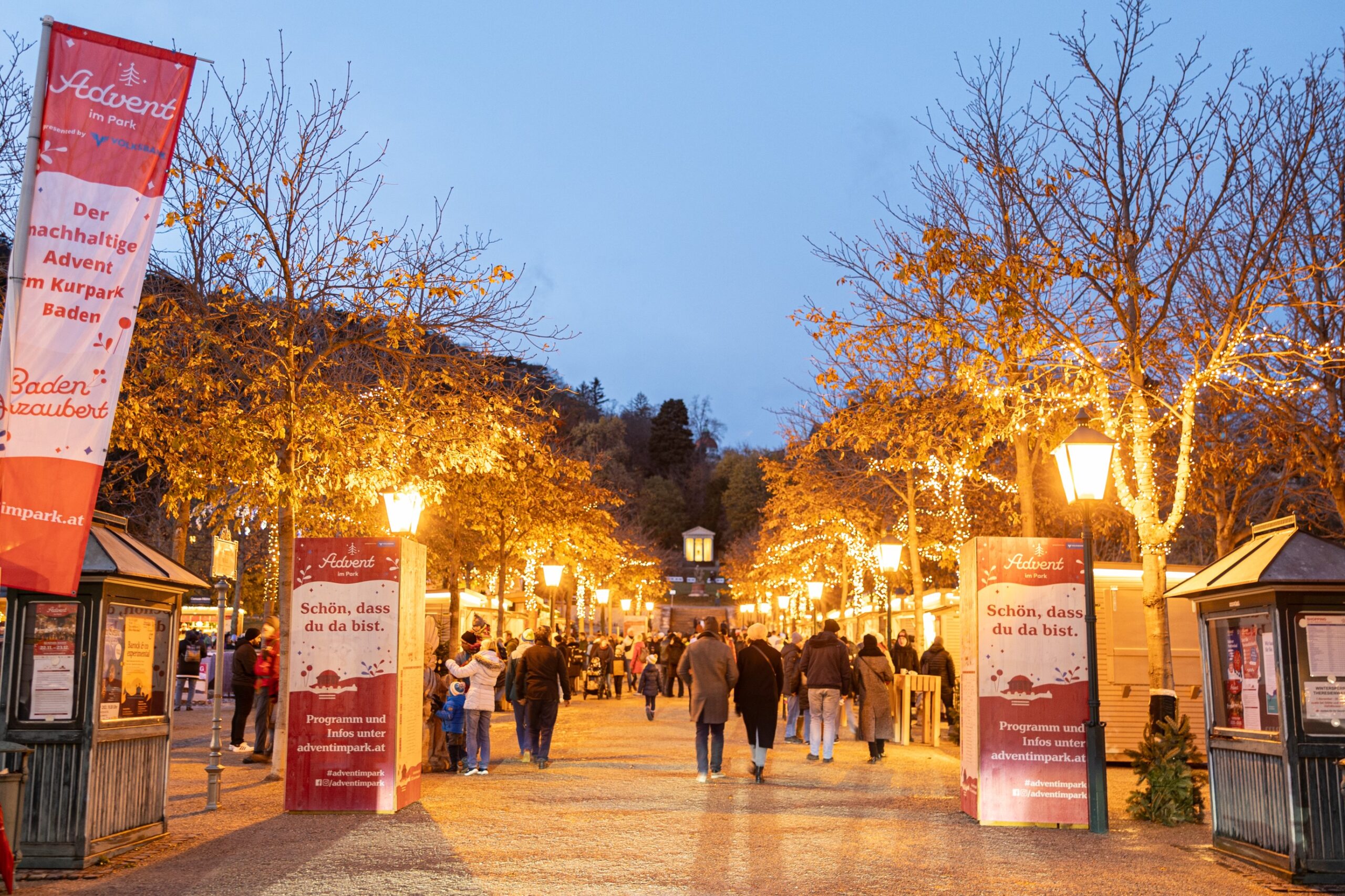 Baden: Der Advent im Park startete fulminant - Wiener Bezirksblatt