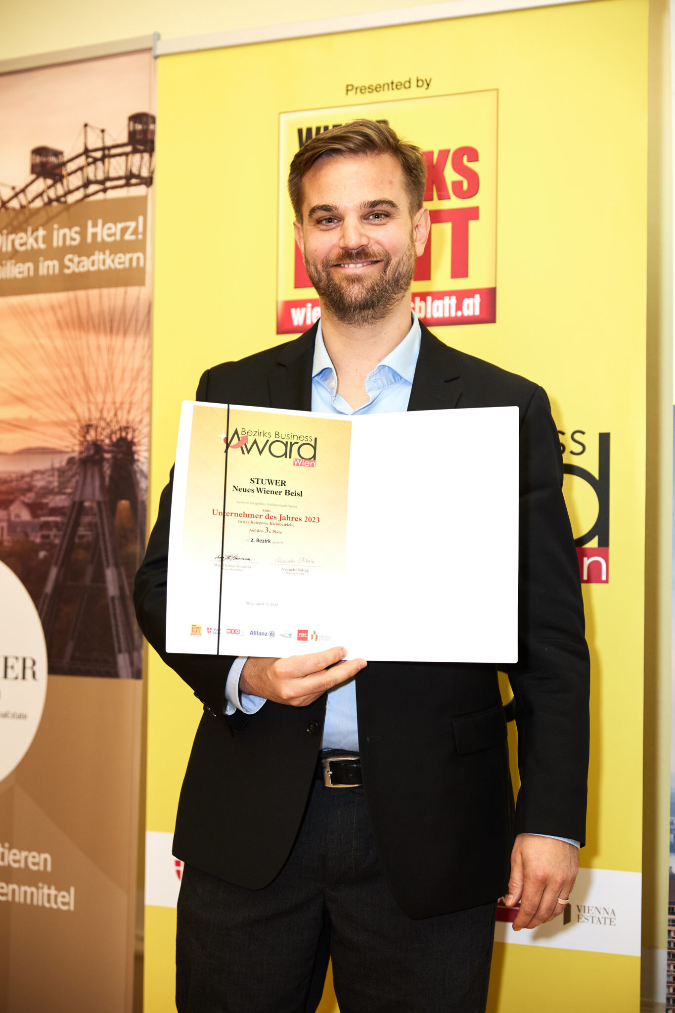 Bezirks Business Awards: Die Sieger der Leopoldstadt! - Wiener Bezirksblatt