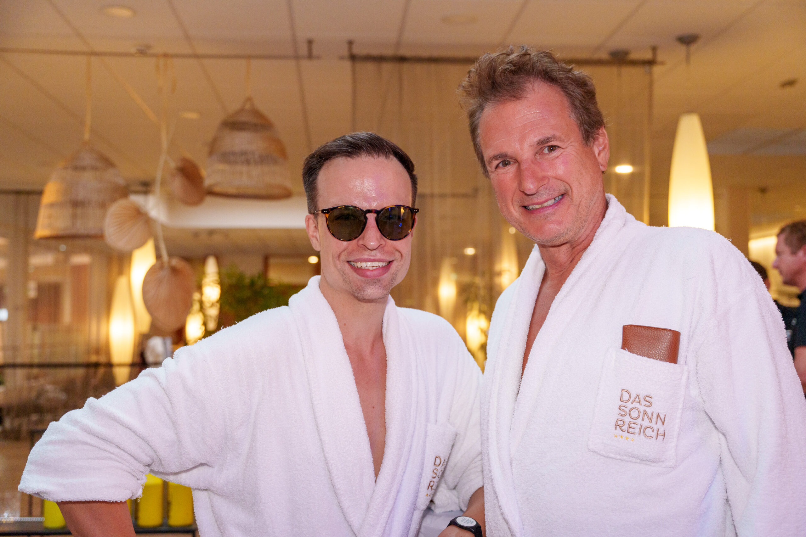 Raphael Massaro (alias Tamara Mascara) mit Freund bei der ...