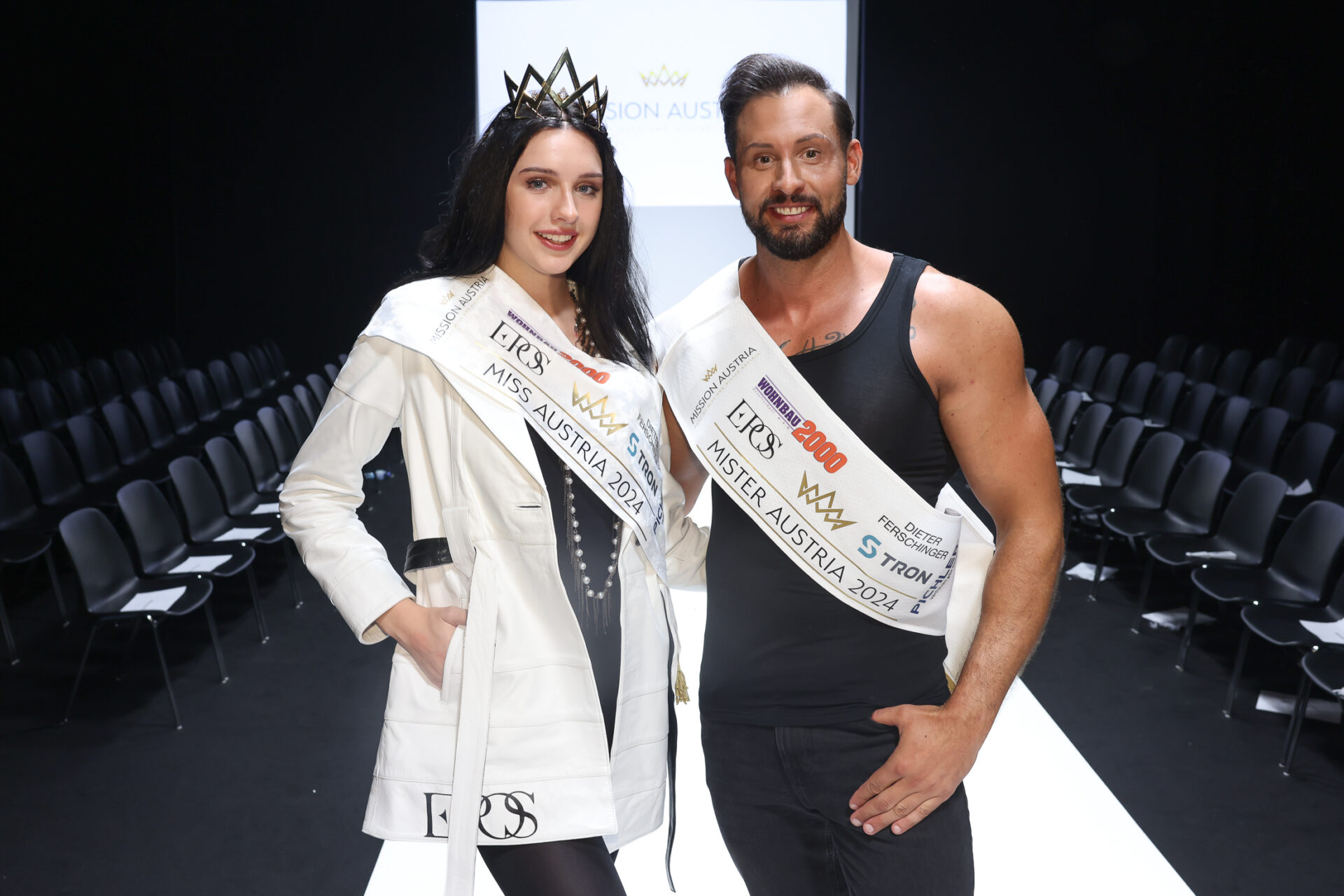Lucia Sisic und Christopher Dengg sind Miss und Mister Austria - Wiener ...